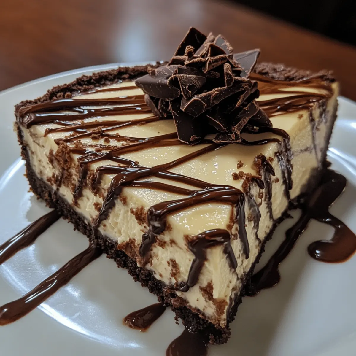 Ultimate Indulgent Chocolate Drizzle Cheesecake You’ll Crave