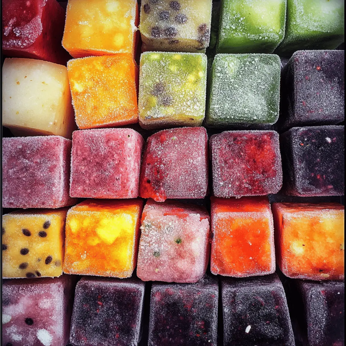 Ultimate Delicious Smoothie Cubes: Freeze Flavor in Every Bite!