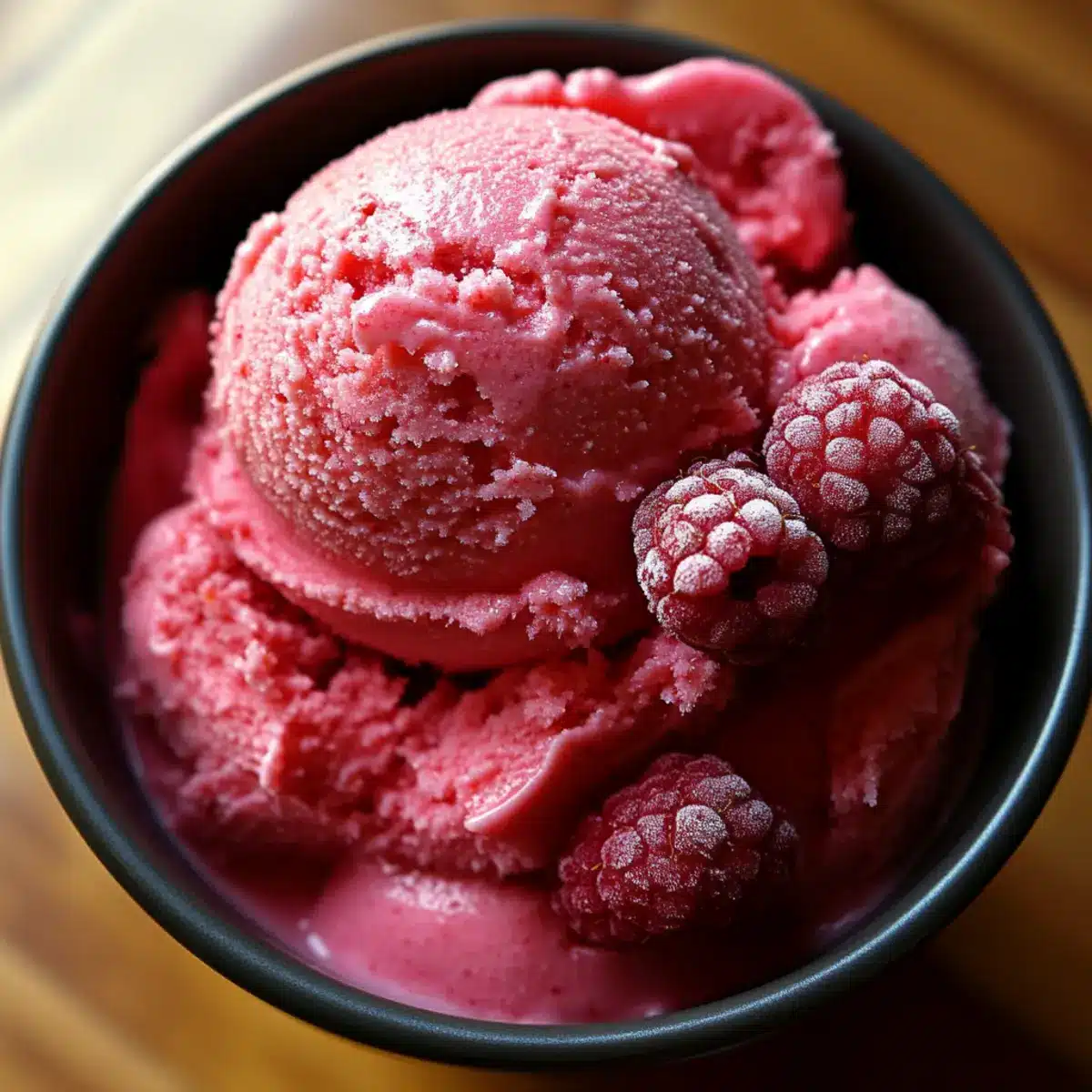 Ultimate Raspberry Sorbet: Creamy & Boldly Refreshing